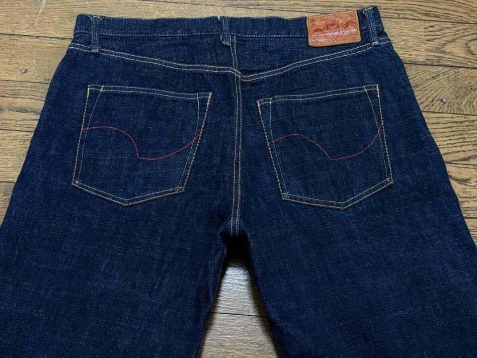 ONI DENIM ONI-60 W36 Selvedge Denim Pants Inseam 31.5in Blue Made in ...