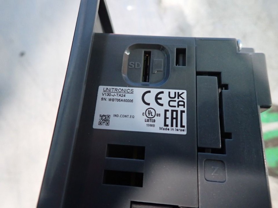 UNITRONICS V130-J-TA24 LOGIC CONTROLLER 10231000111 | eBay