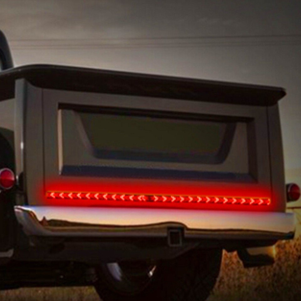 2x 60" Truck Tailgate Strip Light Bar Reverse Brake Tail Stop Turn ...