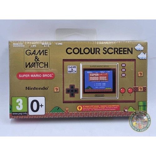 Nintendo Game & Watch Super Mario Bros 35th Anniversary Limited Edition ...