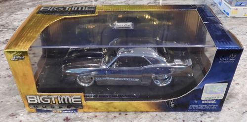 1 24th Scale Plated 1969 Chevy Camaro BIGTIME Muscle Diecast Car by ...