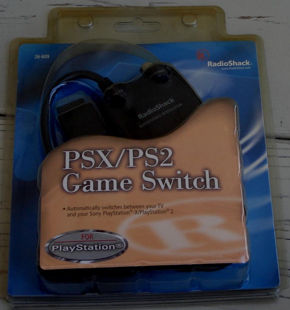 Radio Shack PSX/PS2 Game Switch - BRAND NEW IN PACKAGE - For Play ...