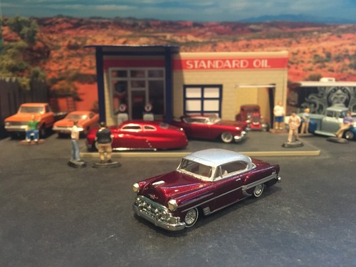 1:64 Hot Wheels Limited Edition 1953 53 Chevy Lowrider Cherry Red w ...