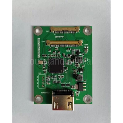 EDP to HDMI Adapter 2LANE Program HDMI Output Supports Resolution below ...