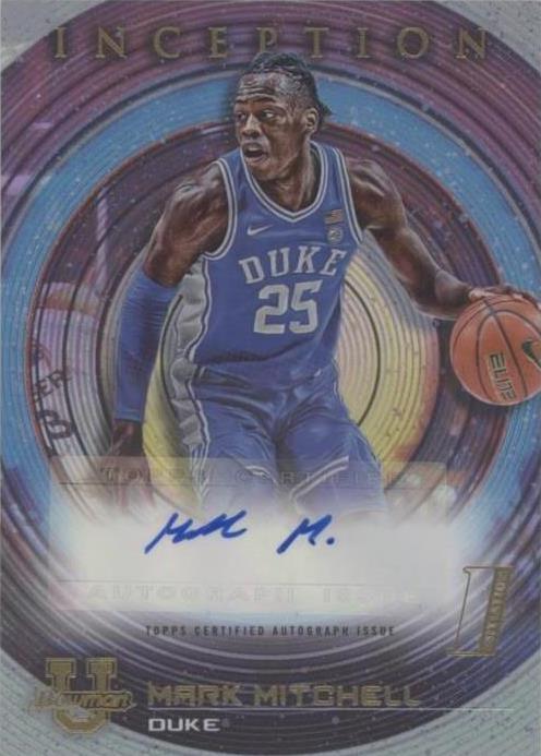 2022-23 Bowman Inception University - Mark Mitchell #BIA-MM for sale | eBay