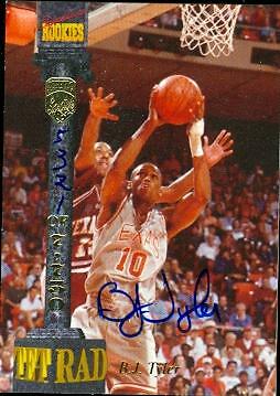 B.J. Tyler autographed Basketball Card (Texas) 1994 Signature Rookies # ...