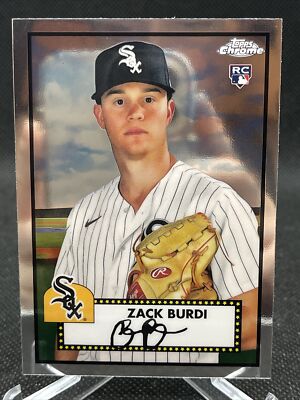 ZACK BURDI RC 2021 TOPPS CHROME PLATINUM ANNIVERSARY BASE #108 | eBay