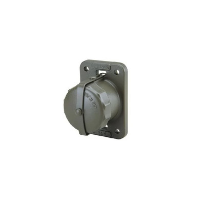 Imear 0M01160000 Connettore Militare 2Pôles Femmina - Protezione Tappo ...