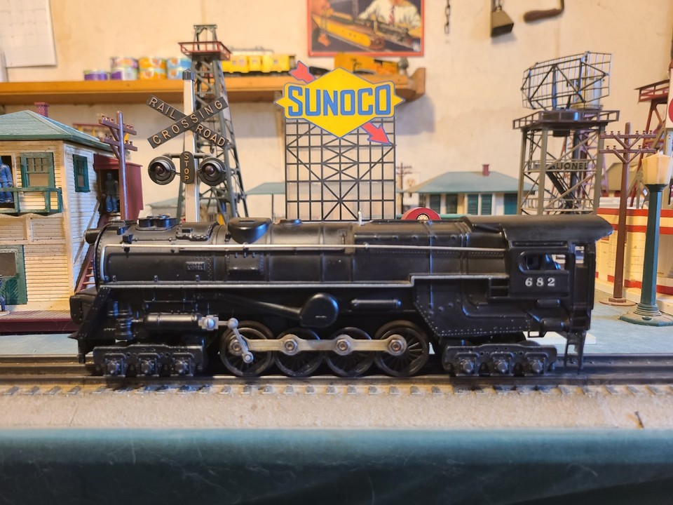 Lionel Postwar 682 Steam Turbine Loco , C-7 Serviced & Ready To Work ...