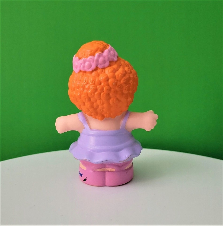 Fisher Price Little People Red Hair Dance Ballet Girl Ballerina ...
