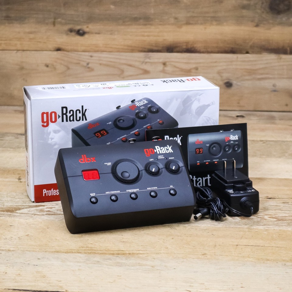 DBX goRack PA Performance Processor Control System Go-Rack Live Sound ...