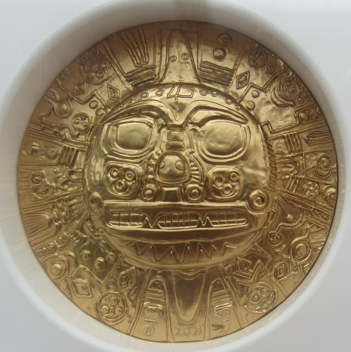 Inca Sun Disk Ominous New Interpretation Of Aztec Sun Stone