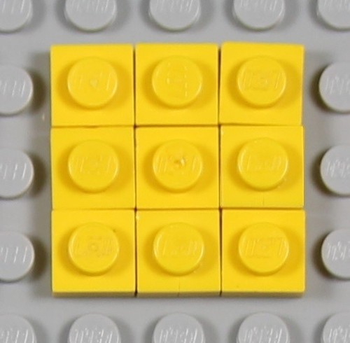 LEGO - 1x1 Plates Square - PICK YOUR COLORS - 3024 Flat Mosaic Blocks ...