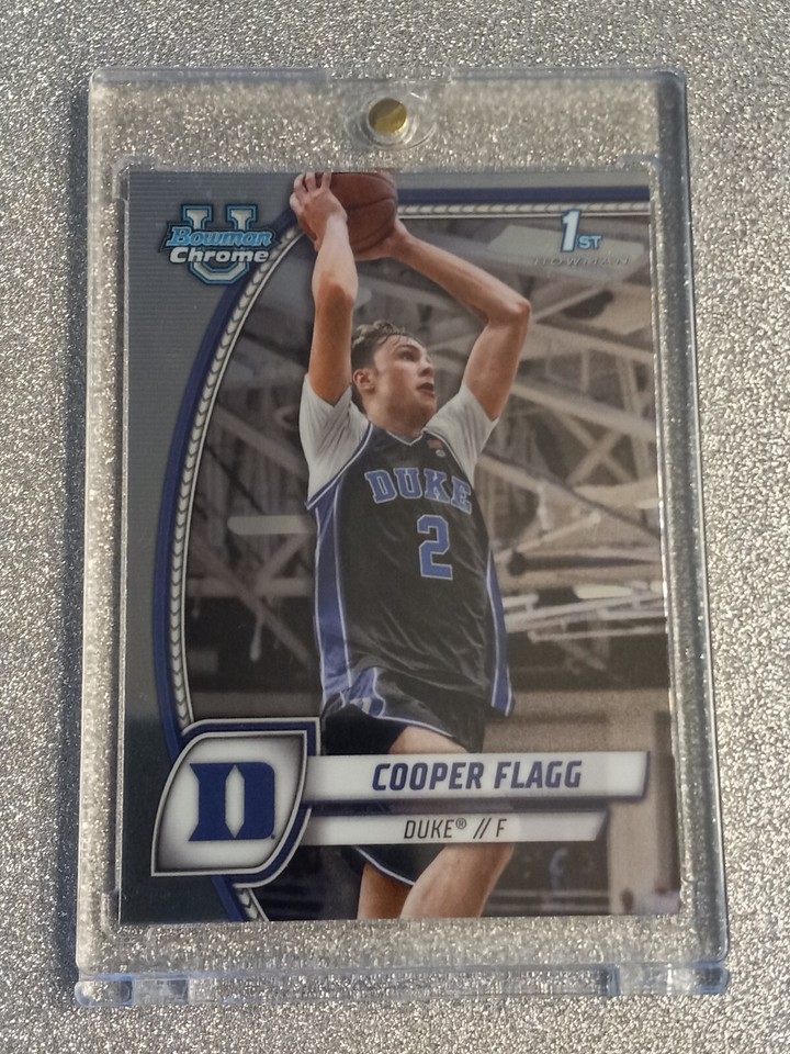 COOPER FLAGG RARE ROOKIE BOWMAN CHROME RC INVESTMENT SSP DUKE ROY MINT ...