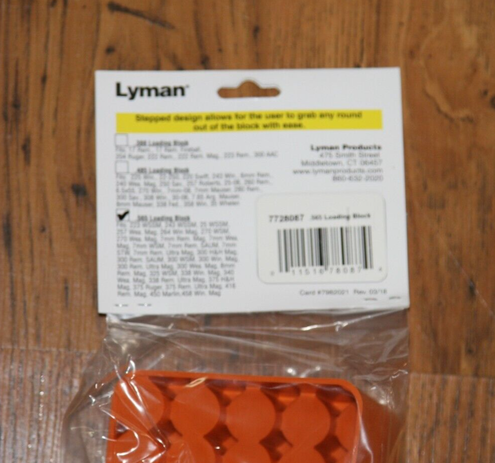 Lyman 7728087 Bleacher Loading Blocks for .565 Holds 50 for sale online ...