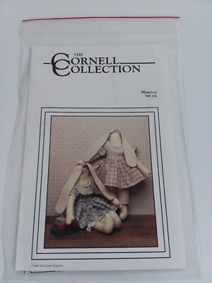 Minerva Bunny, doll Pattern, The Cornell Collection. by Cindy kaiser | eBay