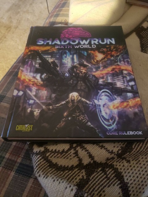 Shadowrun 6th Edition RPG Hardcover Core Rulebook 6th World for sale ...