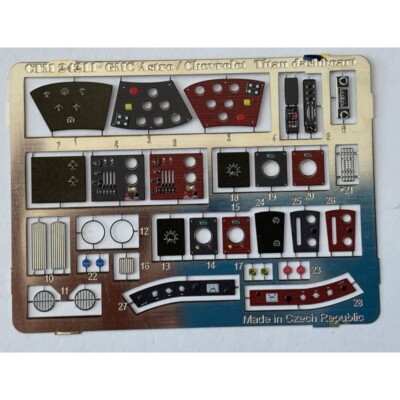 CTM 1/25 AMT Ertl GMC Astro Chevy Titan Interior Detail Conversion Kit ...