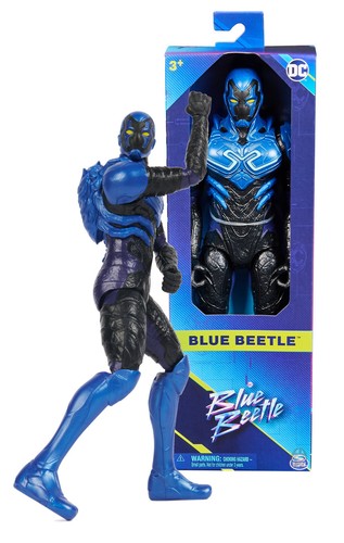 DC Spin Master Blue Beetle Hero-Mode Blue Beetle 12" Figure New on Box ...
