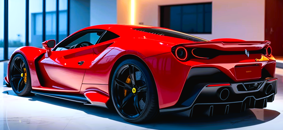 FERRARI Race Car Racing Hypercar F80Concept2025Custom Built LARGE1 ...