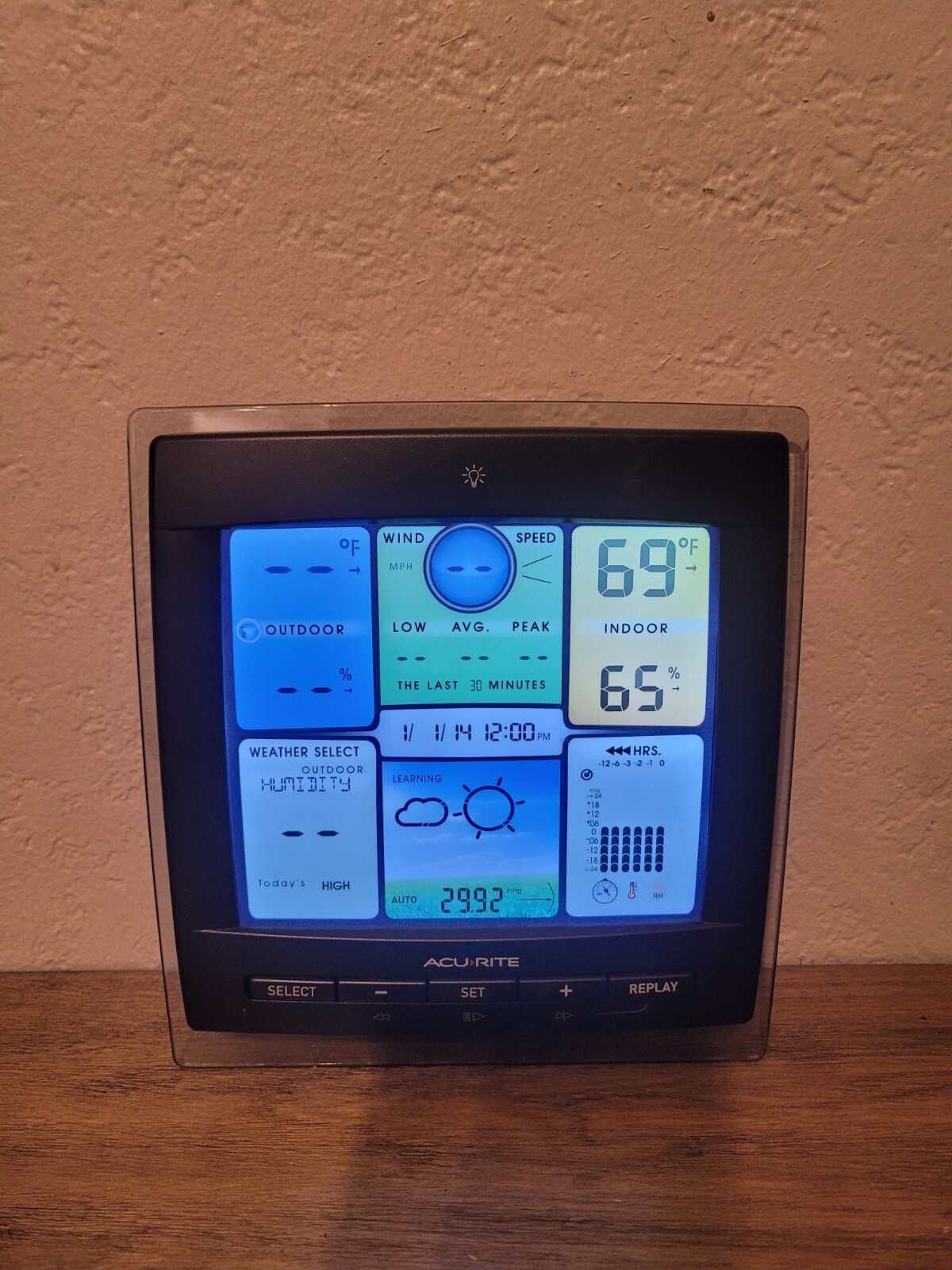 ACURITE 00589-RX Weather station Display Only No Power cord | eBay