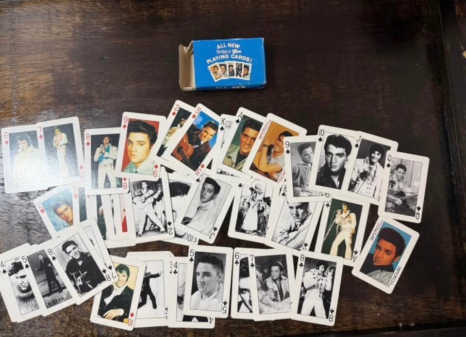 Elvis Presley The Best Of Elvis Playing Cards 54 Different Photo Cards ...