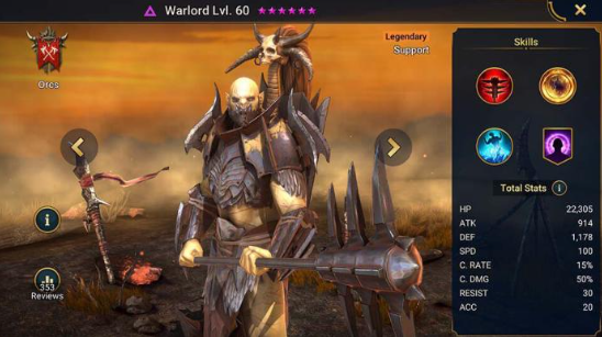Raid Shadow Legends |🔥WARMASTER+GNUT🔥| 6250+Gems | HIGH-END | eBay
