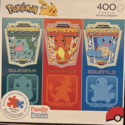 400 Pc Pokémon Starting 3 Badges Puzzle | eBay