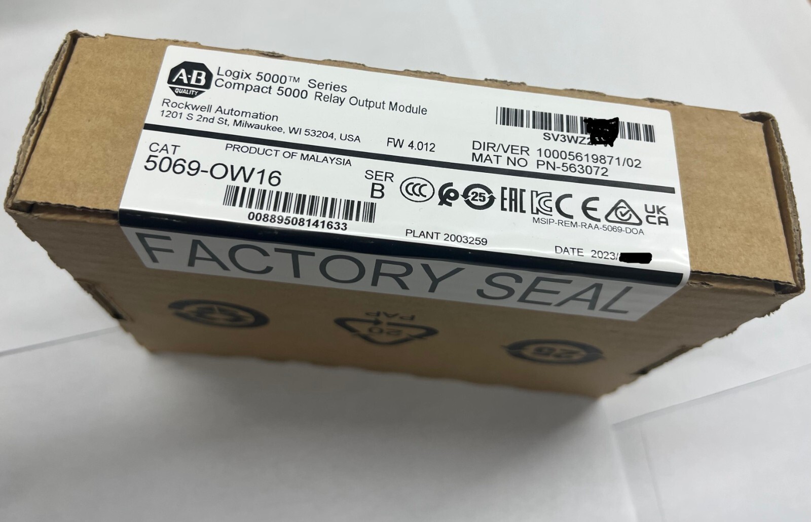 5069-OW16 Series B Compact 5000 Relay Output Module I/O 16-Ch New ...