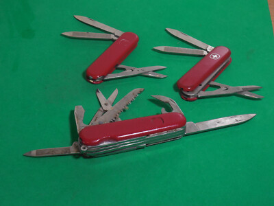 3 Wenger HandyMan Special Swiss Army Knives E511 | eBay