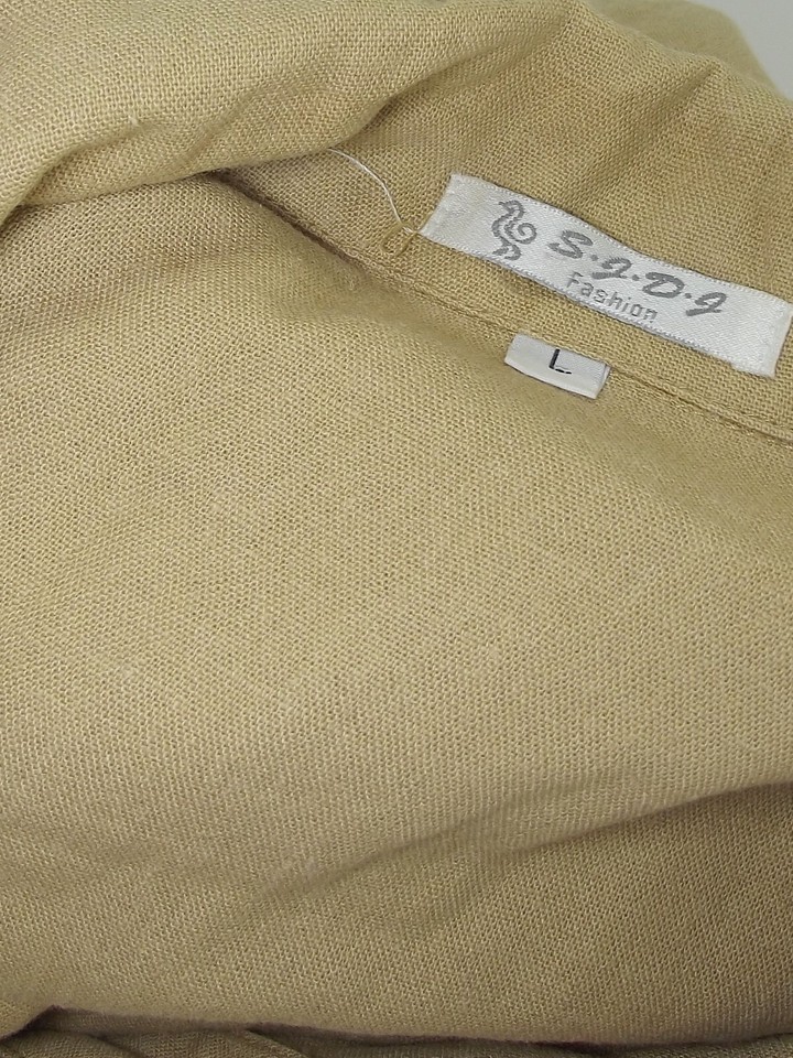 Sjdj Womens Vintage Colonial Linen Dress Dress Size L Large 44 Eu40 | eBay