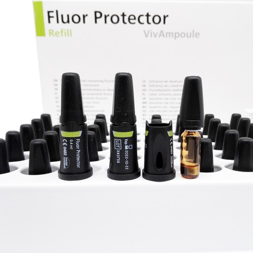 40Pcs/Box Fluor Protector Dental Fluoride Varnish Ivoclar Vivadent REF ...