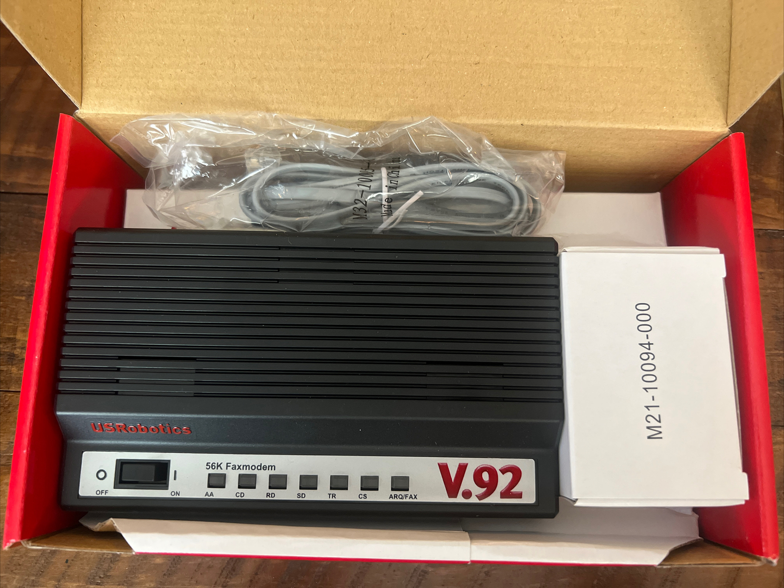 US Robotics V.92 USR5686E External Modem + Fax for sale online | eBay
