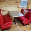 NEW Custom Built Dinette Set Retro Booth V Back Style | eBay