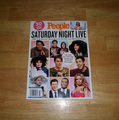 People Special Edition Saturday Night Live 50 Years Of SNL Magazine ...