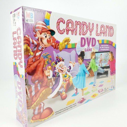 Hasbro Candy Land DVD Game 2005 Milton Bradley English Spanish Age 4 ...