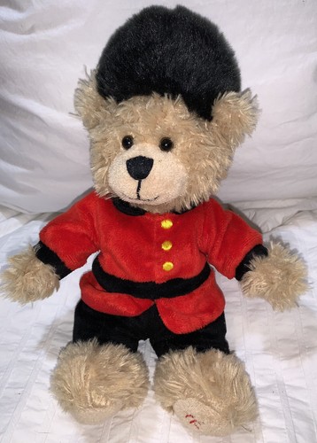 Hamleys plush Teddy Bear QUEENS KINGS GUARD Soldier Bearskin -style Hat | eBay