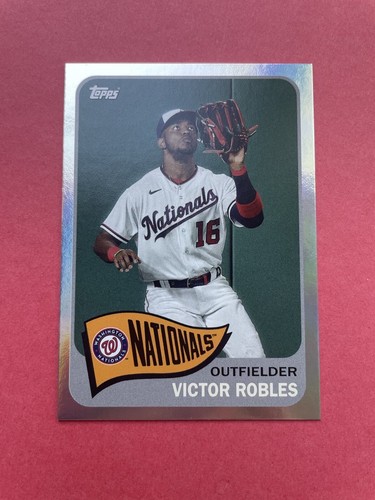 2023 Victor Robles Topps Archives Foil Washington Nationals 34/199 | eBay
