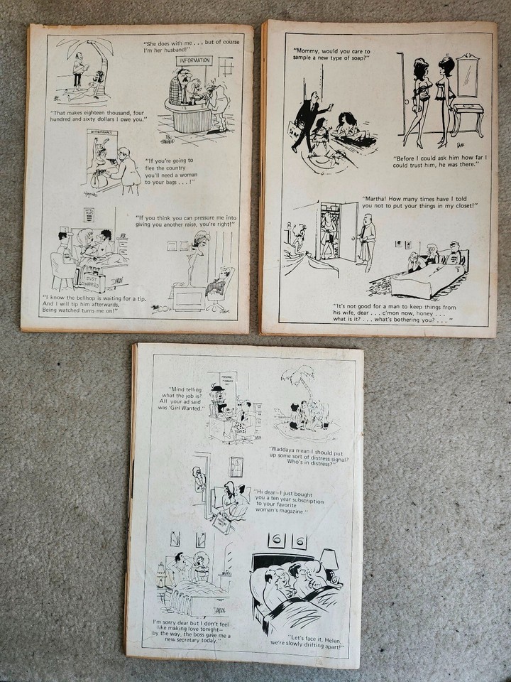 Cartoon magazine lot (3 issues, 1970s) - Cartoons and Gags, Cartoon ...