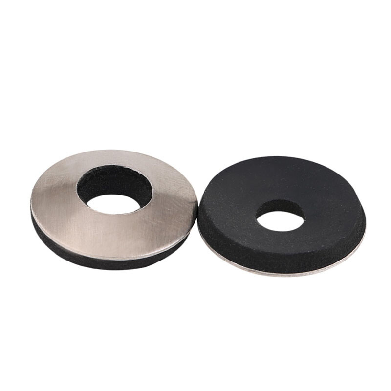 M4 M5 M6 A2 Stainless Steel Washers EPDM Bonded Sealing Rubber Backed ...
