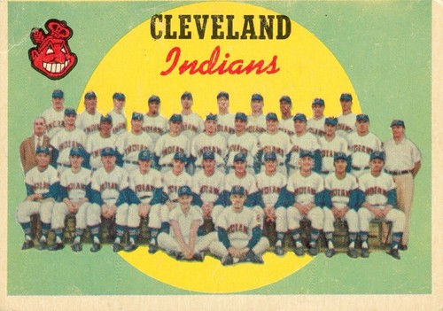 1959 Topps Indians Team 476 VG | eBay
