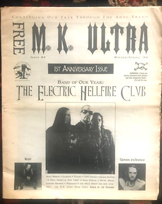 M.K. ULTRA Issue 6, 1996 Anniversary Issue, Electric Hellfire Club, Ruby | eBay