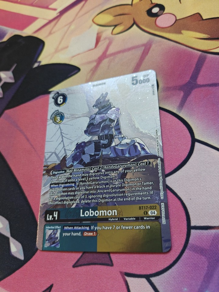 Lobomon [BT17-022] (Legend Pack 2024 Box Topper) - Digimon [Chain of ...
