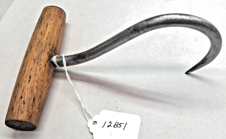 Hay Hook, Vintage W. McClean Hay / Cotton Farm or Stevedore Bale Hook ...