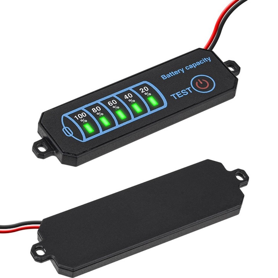 Intuitive Operation Battery Capacity Tester Low-Power Mode Compact ...
