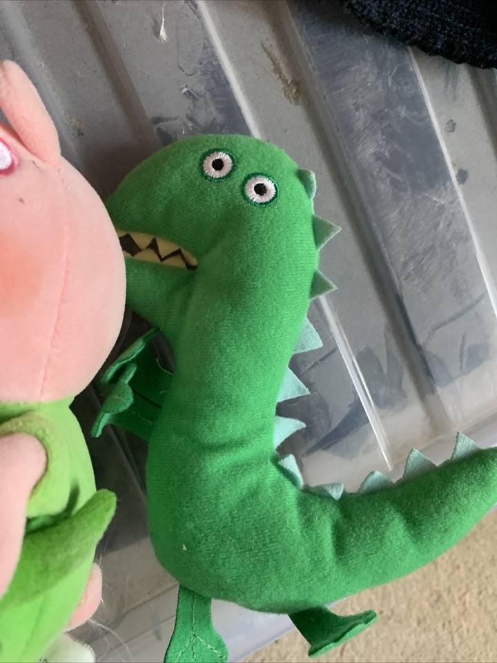 George Pig (Peppa Pig) & Mr Dinosaur Plush | eBay UK