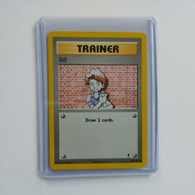 Bill 108/110 Legendary Collection 2002 Pokémon Trainer Common LP | eBay