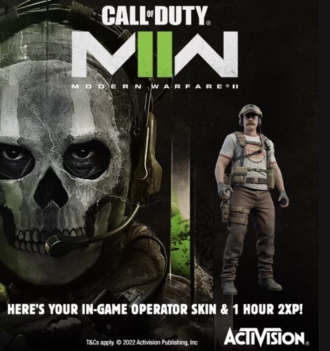 Call of Duty Modern Warfare 2 - MW2 Burger King - Burger Town Operator ...