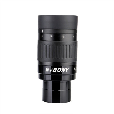 SVBONY SV135 1.25" 7-21mm Zoom Eyepiece 5-Element 3-Group 52°-36° Field ...