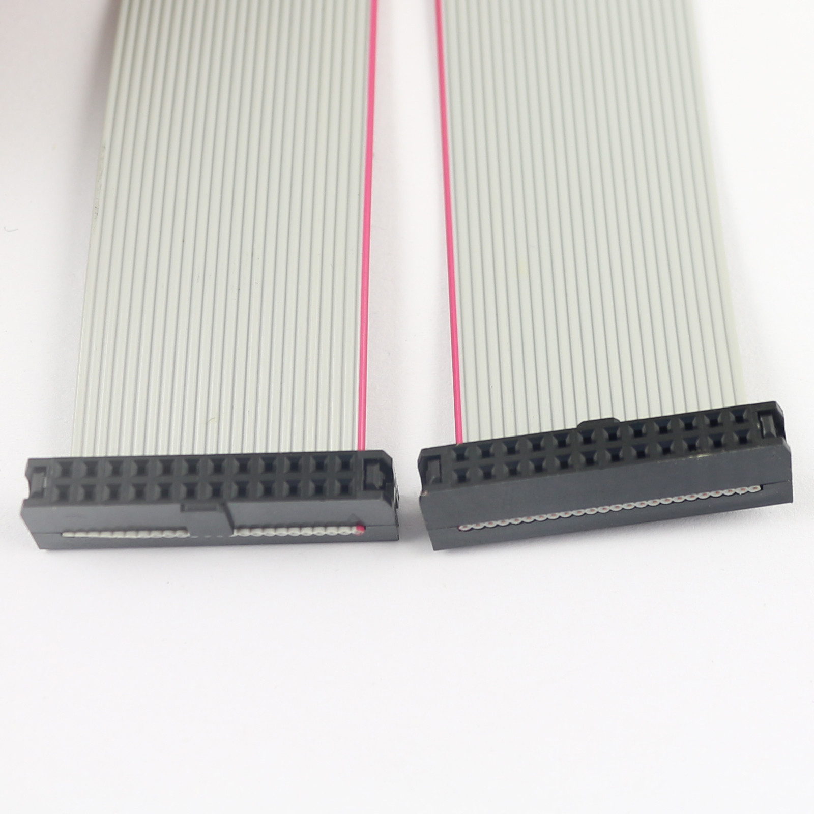 5Pcs 2mm Pitch 2x12 24 Pin 24 Wire IDC Flat Ribbon Cable Length 100CM ...